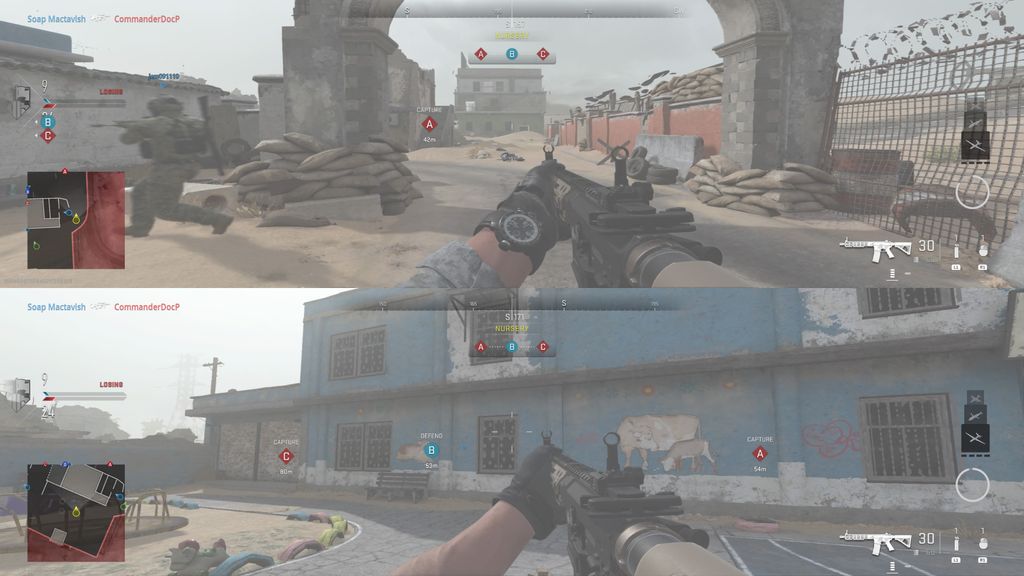 Call Of Duty Modern Warfare 2 4 Player Split Screen call-of-duty-modern-warfare-2-4-player-split-screen