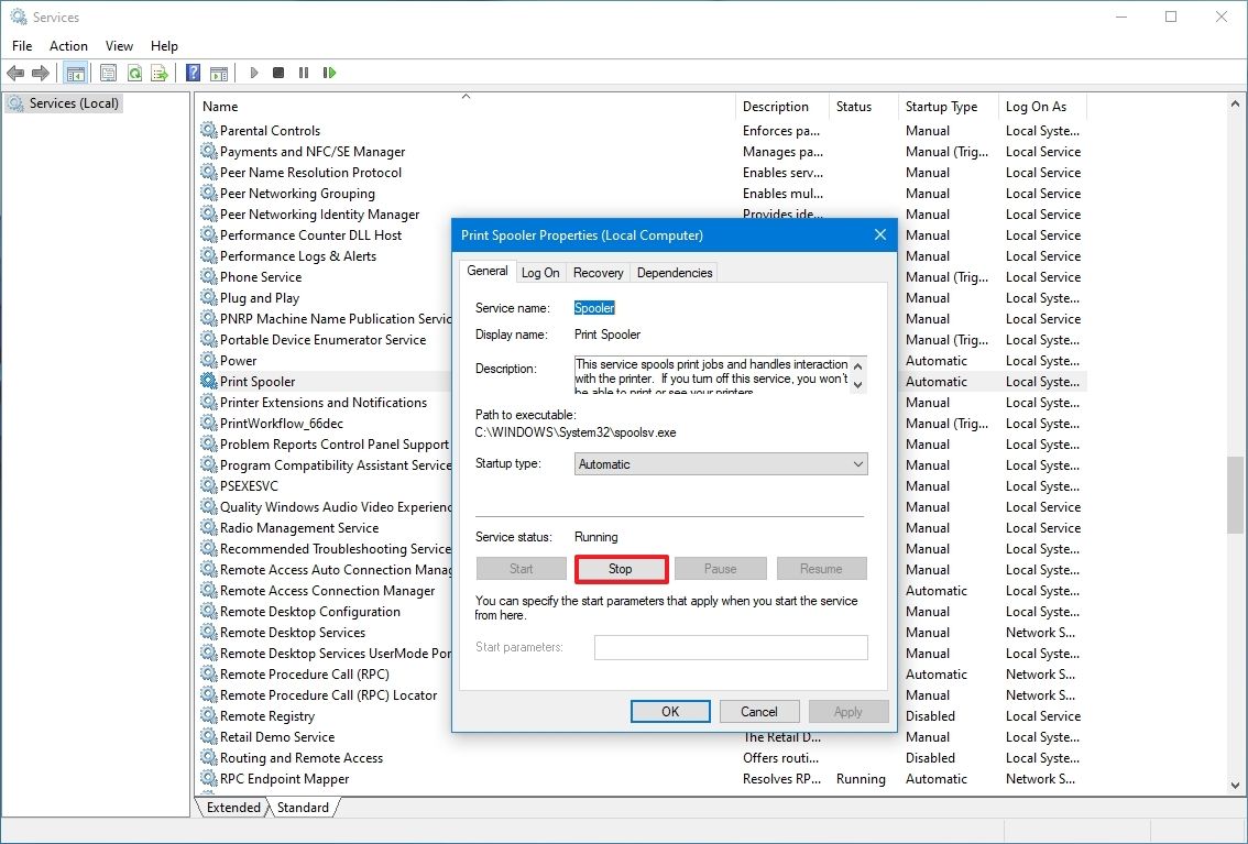How to start and stop services manually on Windows 10 | Windows Central