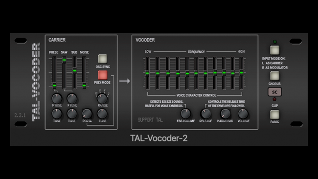 Fantastic (free) synths and how to use them: TAL-Vocoder | MusicRadar