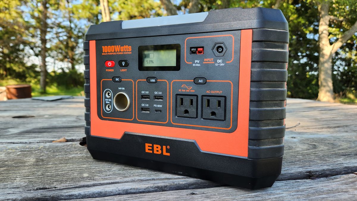 EBL Voyager 1000 Portable Power Station review: Offering big things in ...