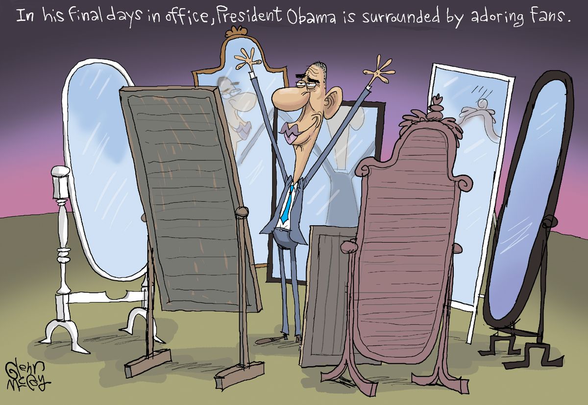 Political cartoon U.S. Barack Obama | The Week