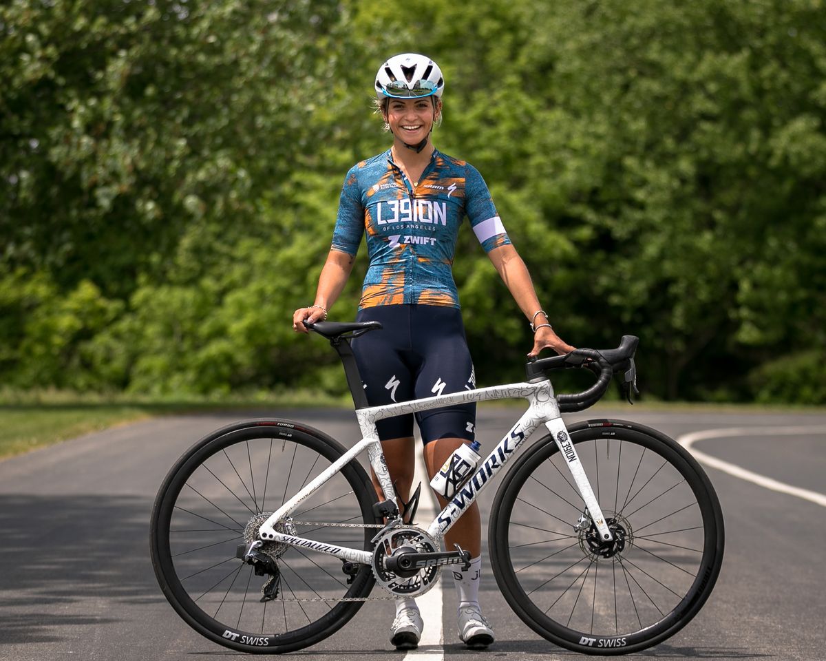 Amber Joseph debuts as guest rider with L39ION of Los Angeles | Cyclingnews