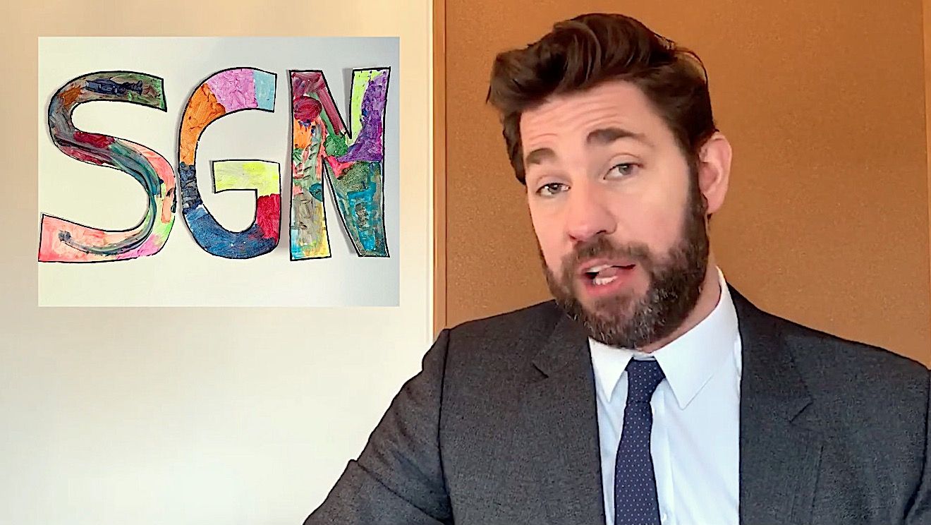 John Krasinski delivers some food-themed good news with celebrity chefs ...