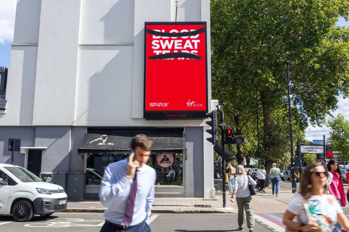 Virgin's empowering billboard ads are a refreshing take on grindset ...