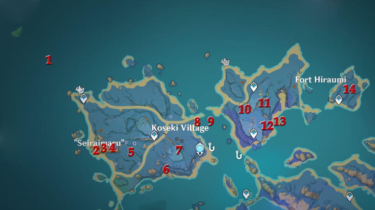 All Genshin Impact Electroculus locations | GamesRadar+