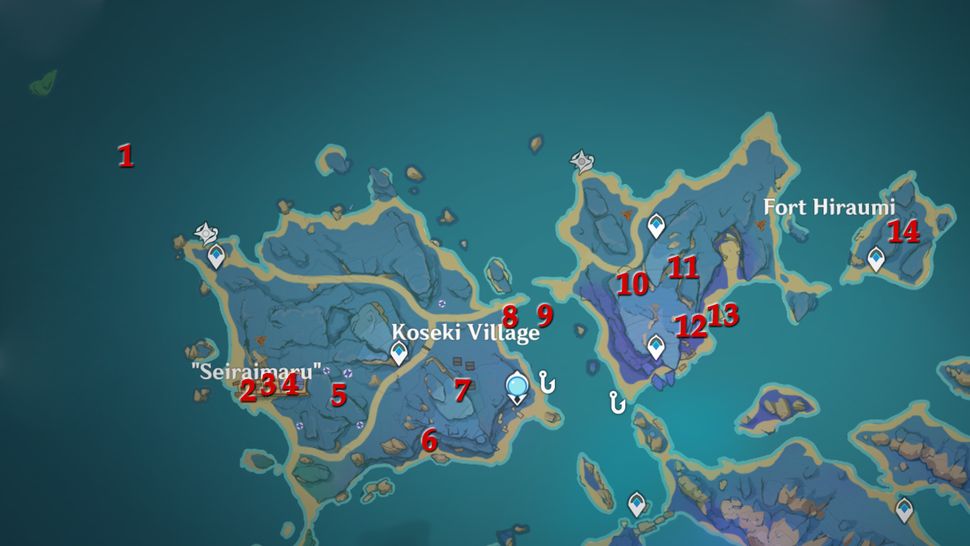 All Genshin Impact Electroculus locations | GamesRadar+