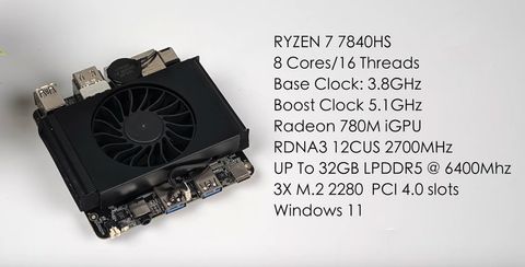 AMD Phoenix CPU brings palm-sized SBC to life for up to $329 — NexT-SBC ...