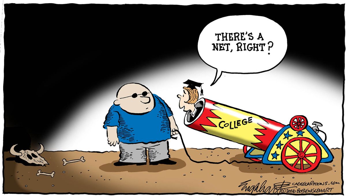 Editorial Cartoon U.S. Commencement 2016 | The Week