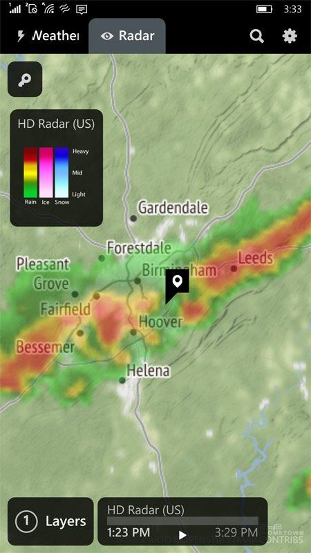 Echo Weather/Radar for Windows 10 keeps close tabs on Mother Nature ...