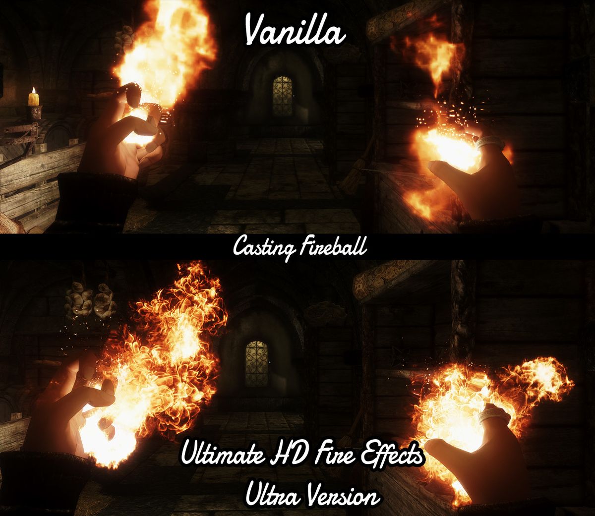 Burn Skyrim to the ground with this stunning, hyper-realistic fire mod ...