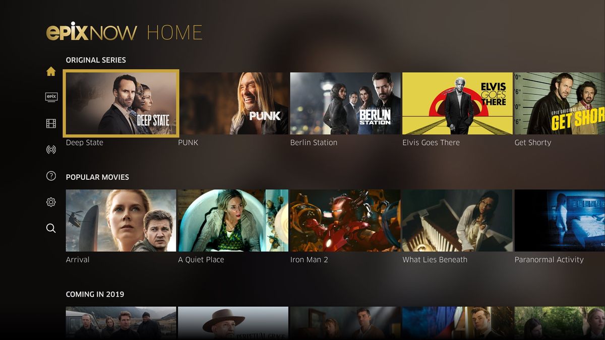 Epix Now Streaming Service on Roku, Amazon Fire TV | Next TV ...