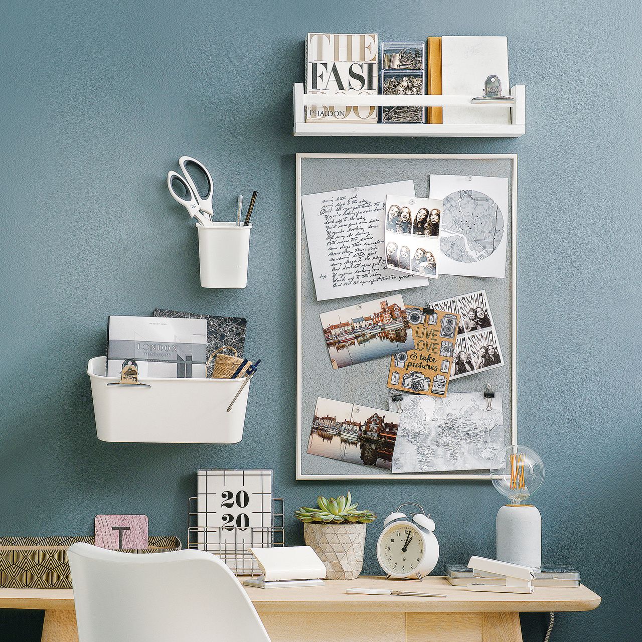 Home office wall decor ideas to create an inspirational display | Ideal ...
