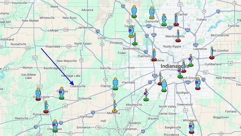 Fireball! Brilliant meteor streaks across Indiana’s early-morning sky ...