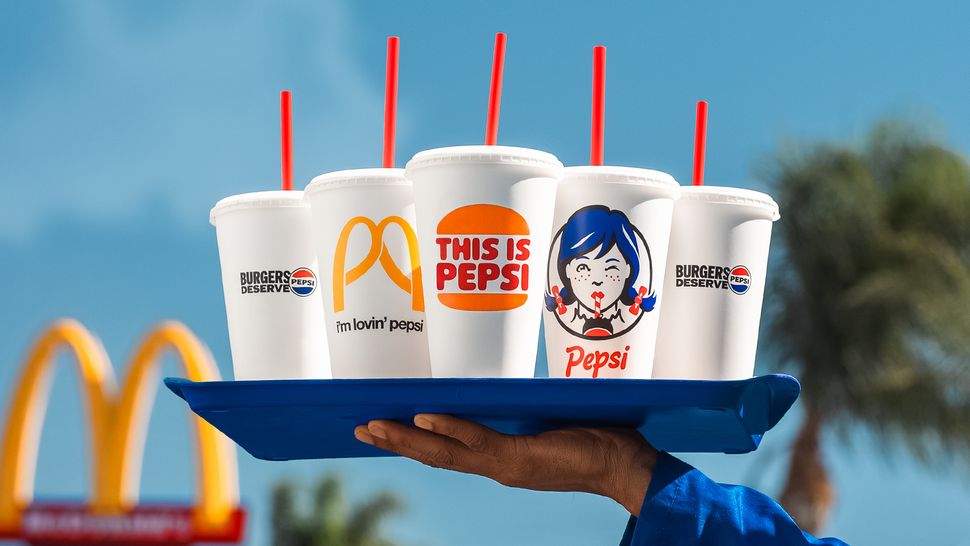 Pepsi's cheeky fast-food logo redesigns feel a bit desperate | Creative ...