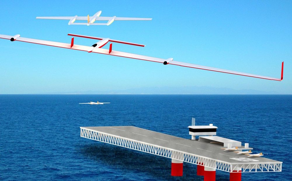 Electric Plane Turns to Drones as Flying Batteries | Live Science