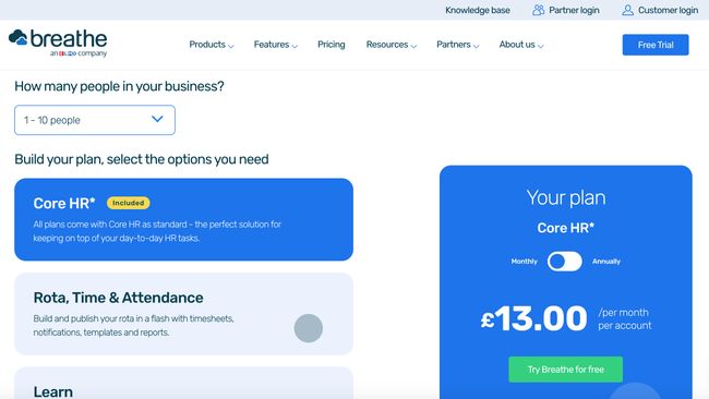 Breathe HR review | TechRadar
