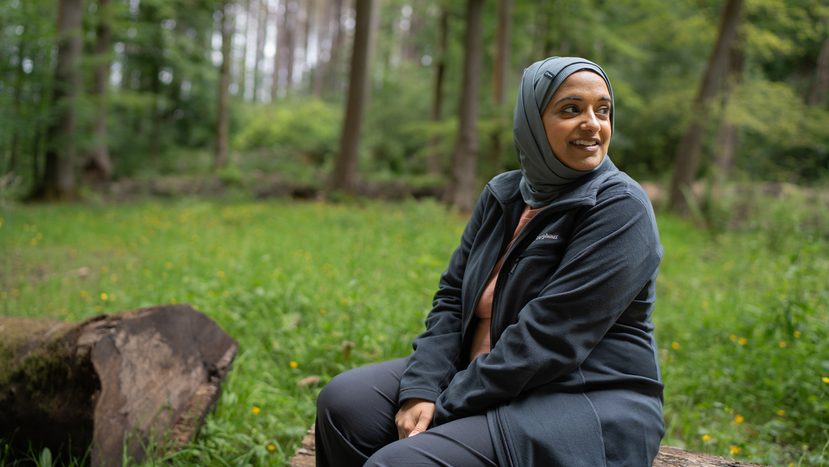 Catch a sneak peek of the latest Berghaus film about the Muslim mother ...