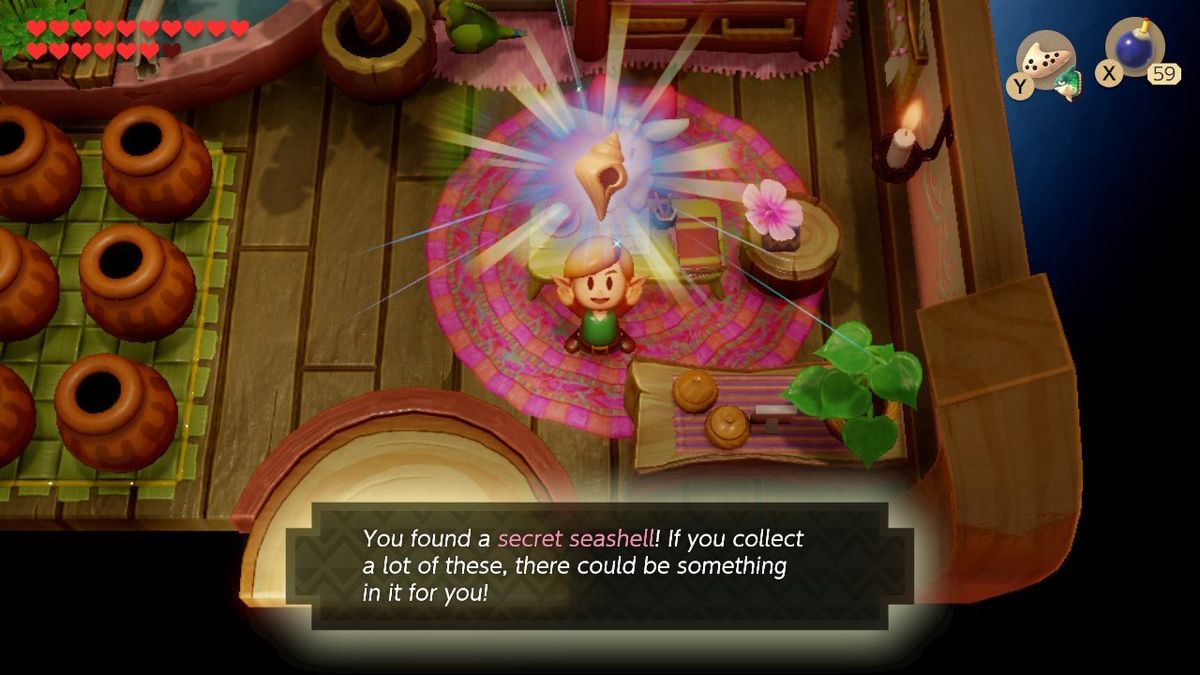 Link's Awakening Secret Sea Shell locations - find all the shells and ...