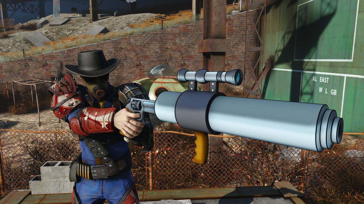 Hilarious Fallout 4 gun mod adds The Simpsons' iconic 'magazine ...