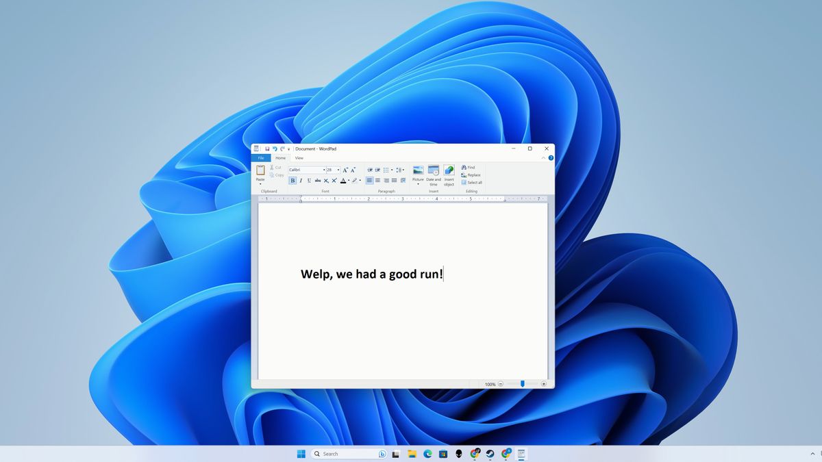 Microsoft is killing WordPad in Windows 11: What you need to know | Tom ...