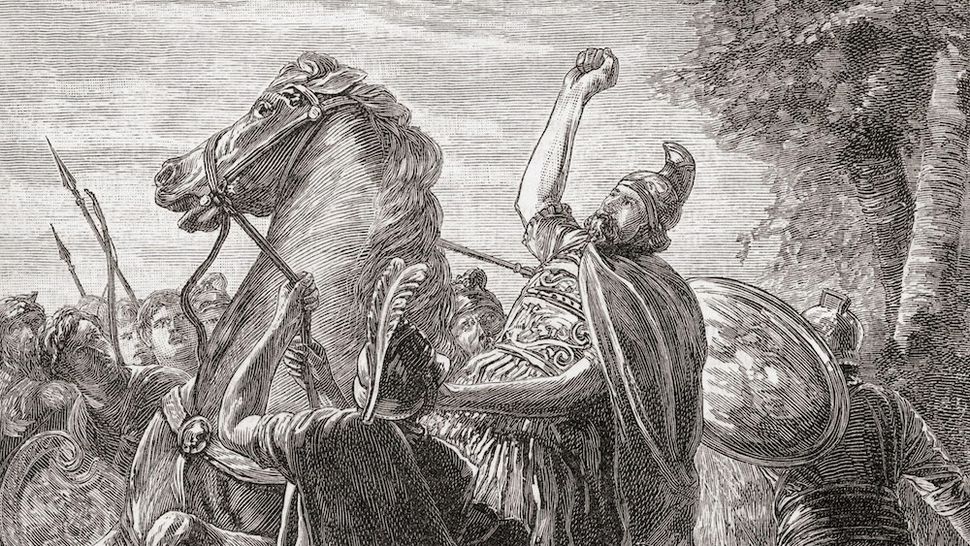 Spartacus, the gladiator who led a slave revolt against the Romans ...