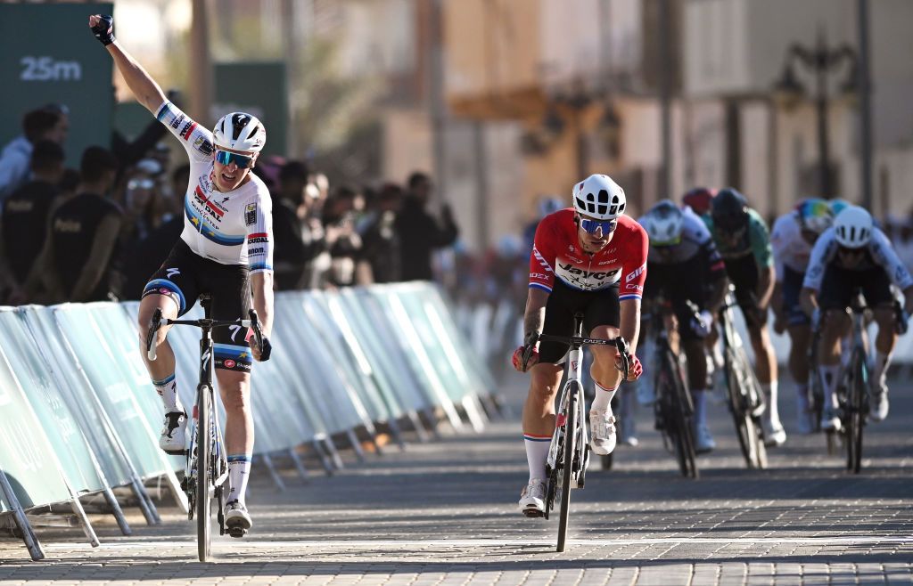 AlUla Tour stage 3: Tim Merlier wins crash-hit sprint finish | Cyclingnews