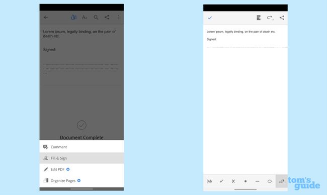 Here's how to sign documents on Android | Tom's Guide