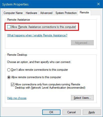 How to disable Windows 10's Remote Assistance feature | Windows Central