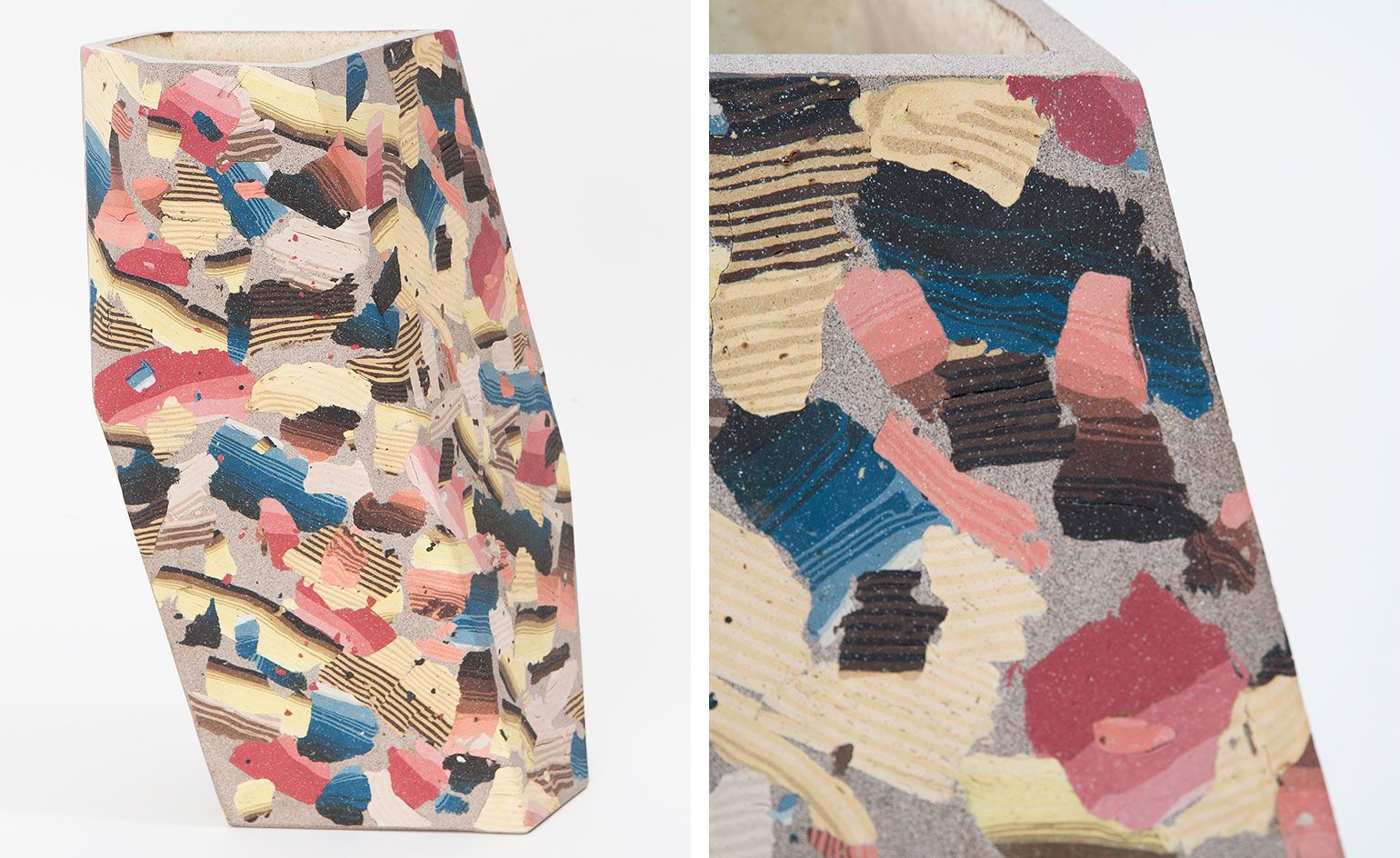 Cody Hoyt's mottled ceramics in Soho, New York | Wallpaper