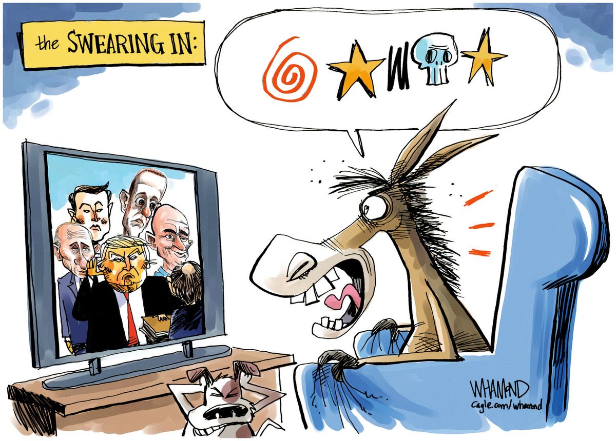 Today's political cartoons - January 20, 2025 | The Week