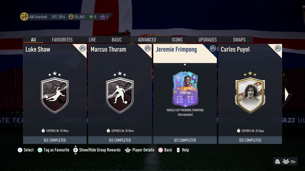 FIFA 23 World Cup TOTT cards list with all Team Of The Tournament items ...