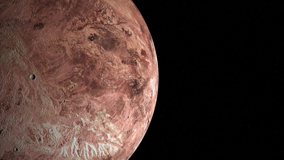 James Webb telescope spies a 'farting' dwarf planet with fluorescent ...