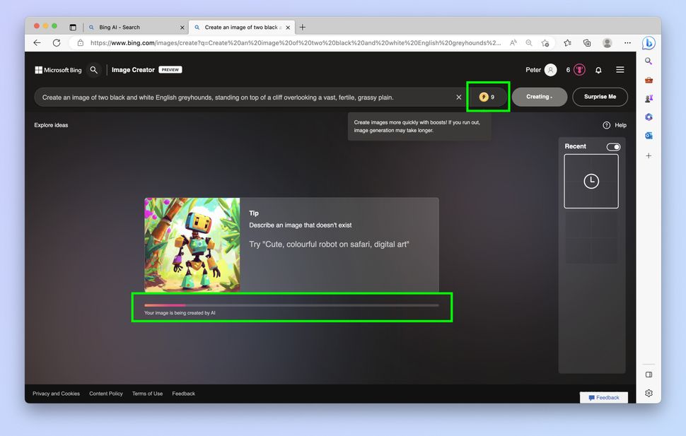 How to use Bing's new AI image generator | Tom's Guide
