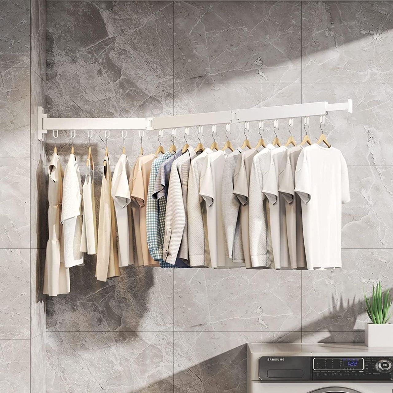 How to dry clothes in a small space: 6 space-saving ideas | Homes and ...