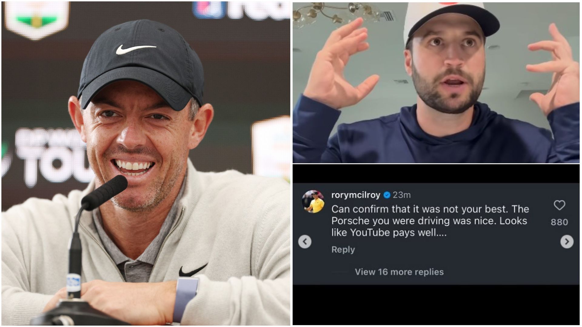Bob Does Sports' Robby Berger Botches Rory McIlroy Meeting | Golf Monthly