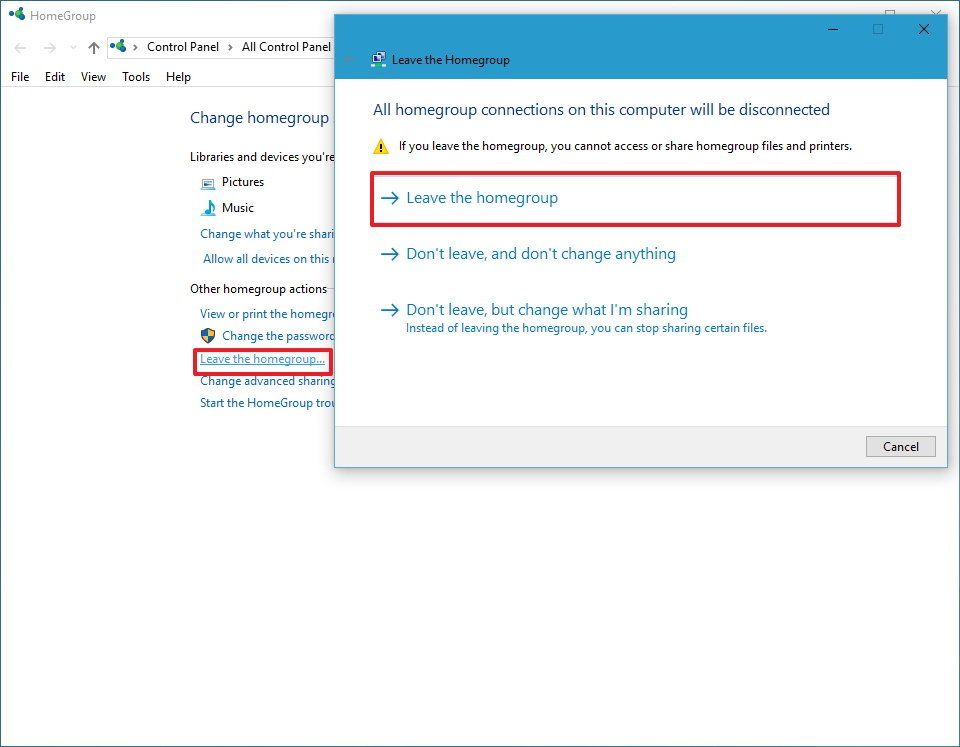 How to set up and manage Windows 10 HomeGroup on a local network ...