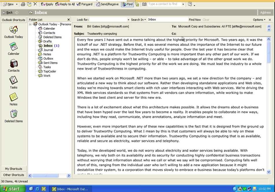 From a Bill Gates memo to an industry practice: The story of Security ...