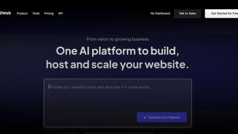 10Web aims to take AI website building to the next level with new API | TechRadar