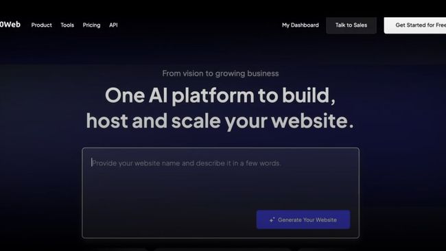 10Web aims to take AI website building to the next level with new API | TechRadar