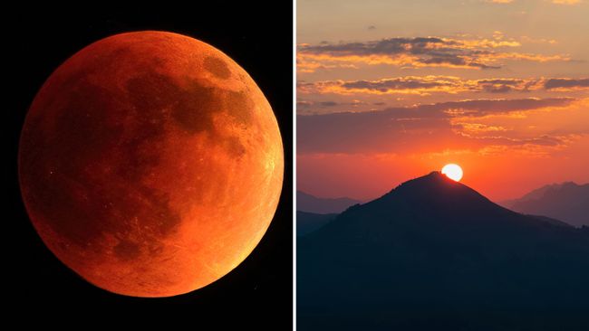 See the 'impossible' as sunrise and a total lunar eclipse appear at the ...