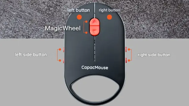 Incredibly tiny pressure-sensitive mouse can be latched onto a keychain ...