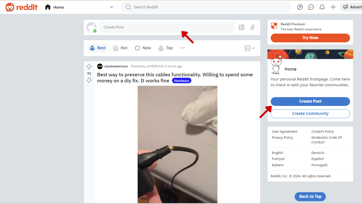 How to post on Reddit | TechRadar