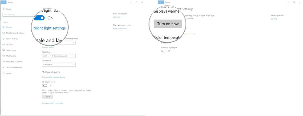 How to use night light in Windows 10 Creators Update | Windows Central