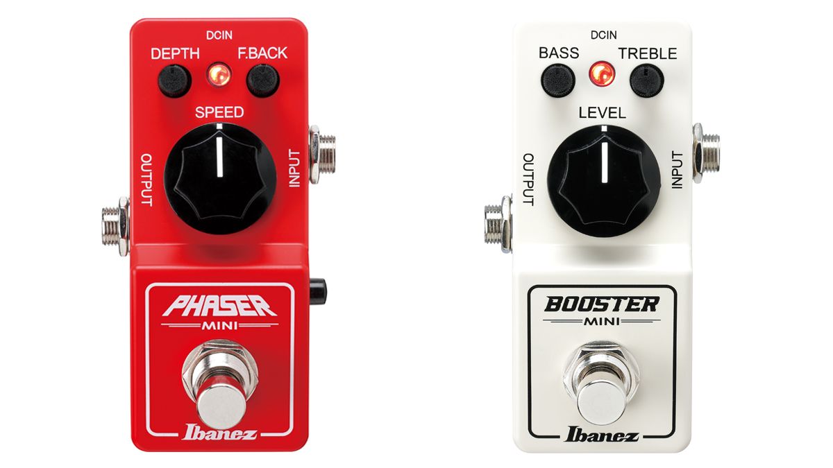 Ibanez extends its mini-pedal lineup with the launch of new Phaser and ...