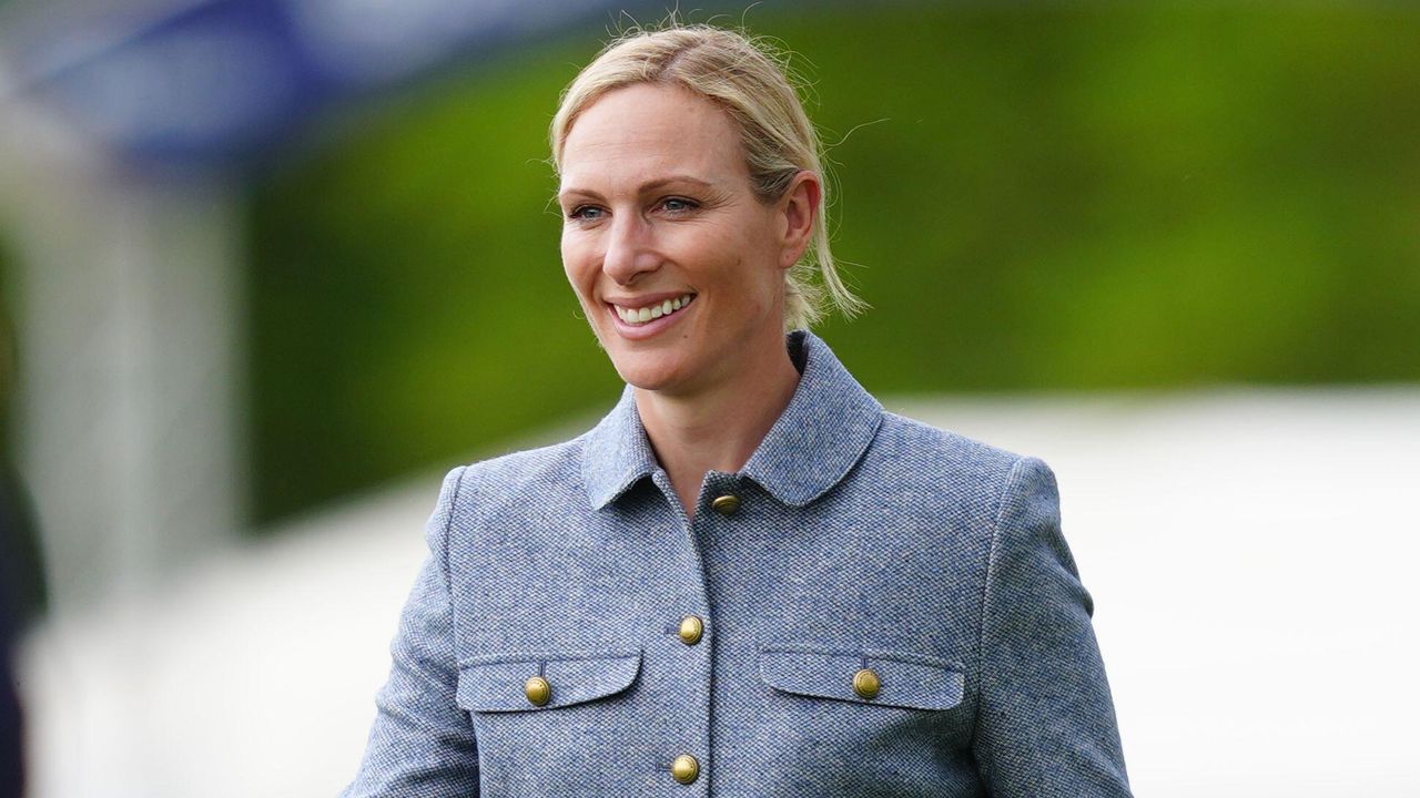 Zara Tindall gives the barrel leg jeans trend her approval | Woman & Home