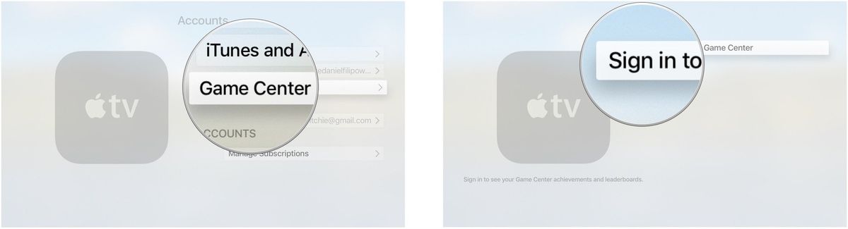 How to switch between Game Center accounts on Apple TV | iMore