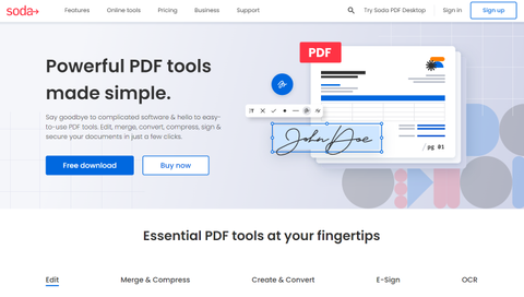 Soda PDF Online | TechRadar