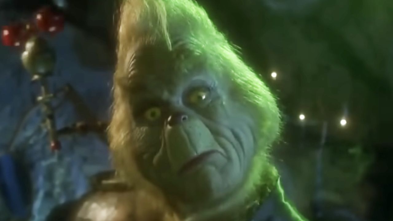 Jim Carrey Grinch How The Grinch Stole Christmas 2000 Blu Ray Jim