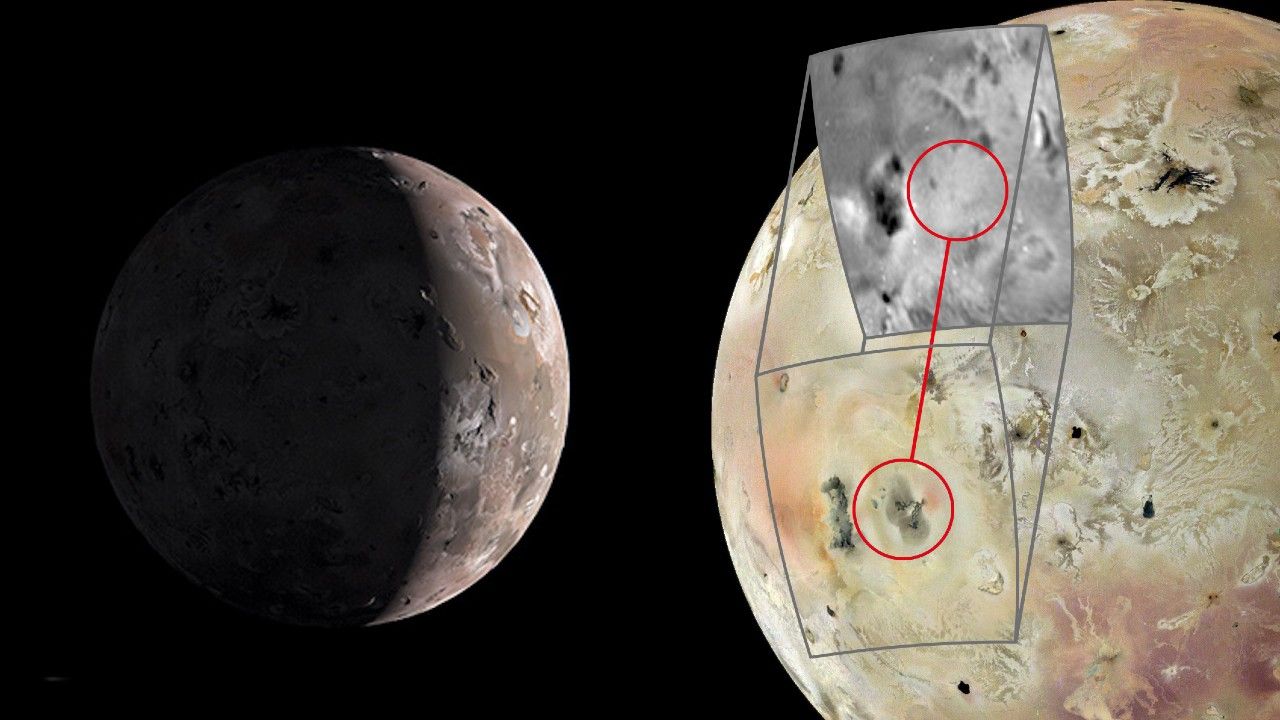 Jupiter Moon Lo Volcanic Eruptions On Jupiter's 'pizza Moon' Io Seen