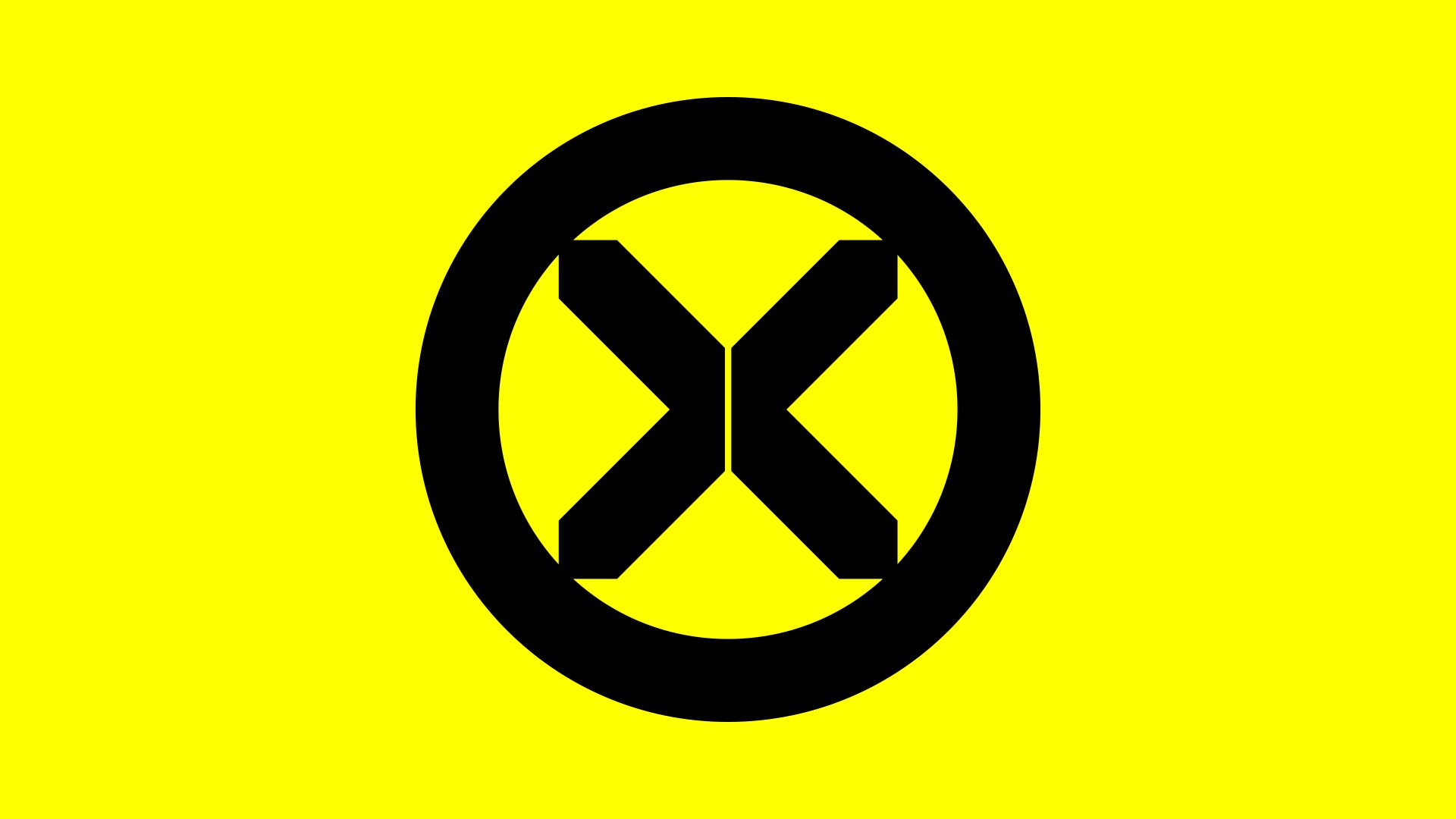 Yellow X Logo